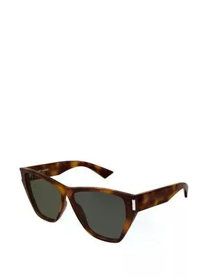 Saint Laurent Sl 927 Cat-eye Sunglasses - Brown