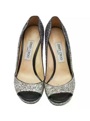 JIMMY CHOO Isabel Open-toe Pumps