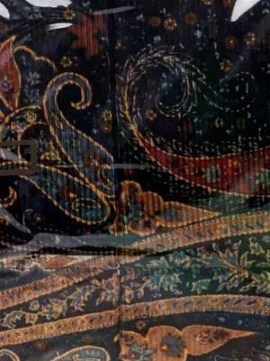 Etro Paisley-print Blanket - Blue