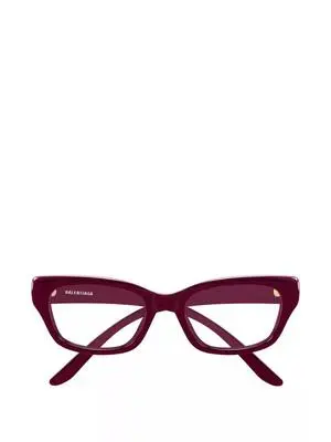 Balenciaga Bb Cat-eye Glasses - Red