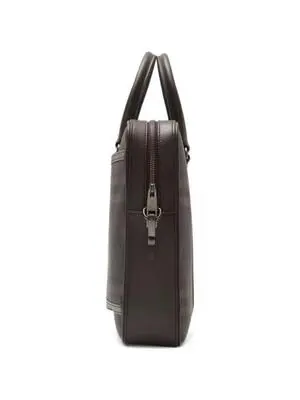 Burberry City Check Briefcase