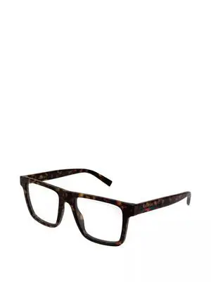 Gucci Tortoiseshell-effect Square-frame Glasses