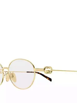 Gucci Oval-frame Glasses
