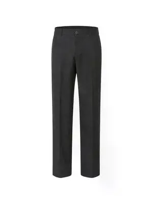 SAMSOE SAMSOE Sanoah Pinstripe-pattern Trousers - Grey