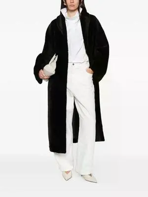 RÓHE Shearling Shawl-collar Coat
