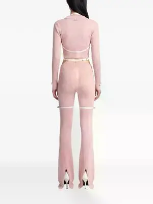 SRVC STUDIO Nocturne Cutout-detail Trousers