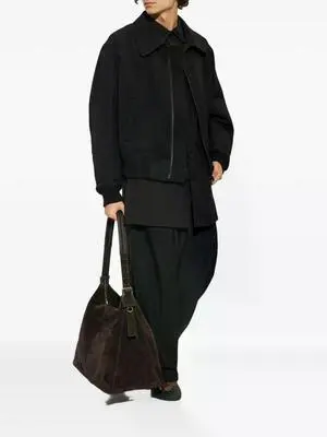 Yohji Yamamoto Wide-leg Wool Trousers