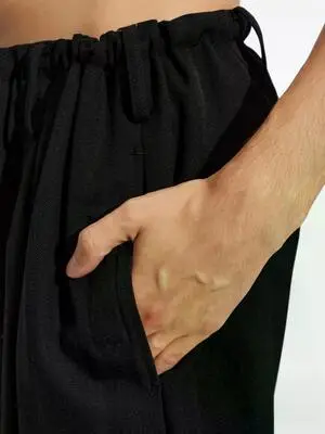 Yohji Yamamoto Wide-leg Wool Trousers