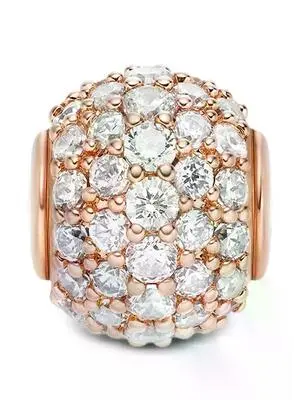 DANIEL WELLINGTON Pavé Crystal-embellished Necklace Charm - Pink
