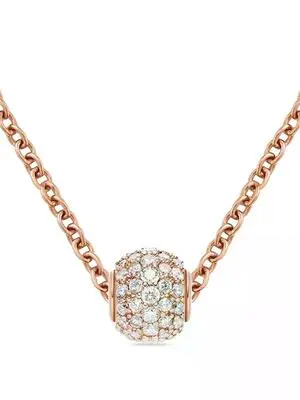 DANIEL WELLINGTON Pavé Crystal-embellished Necklace Charm - Pink