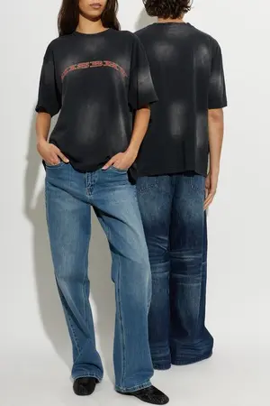 MISBHV Vintage Effect Printed T-shirt
