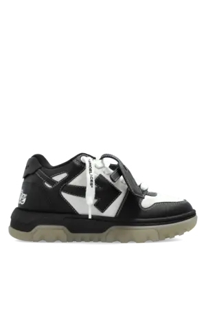 Off-White Ooo Chunky Varsity Chunky -and-white Sneakers
