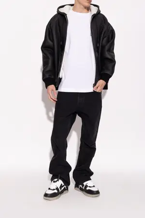 Off-White Ooo Chunky Varsity Chunky -and-white Sneakers