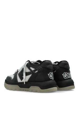Off-White Ooo Chunky Varsity Chunky -and-white Sneakers