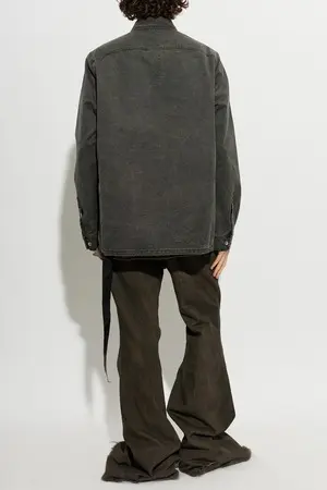 Rick Owens Denim Shirt - Grey