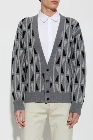 Versace Men’s Medusa Head Cardigan By