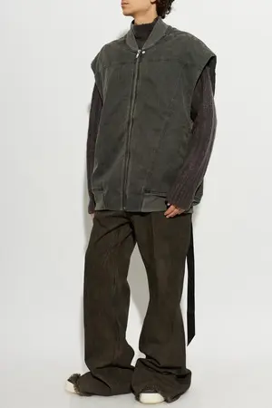 Rick Owens Oversized Denim Vest