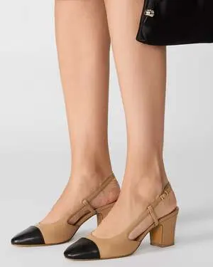 Steve Madden Azari Gold/silver Block Heels - Gold Silver