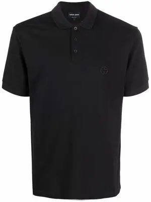 Giorgio Armani Stretch Cotton Piqué Polo Shirt