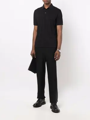 Giorgio Armani Stretch Cotton Piqué Polo Shirt