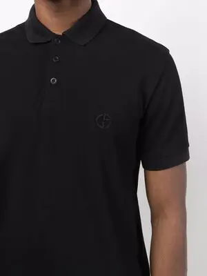 Giorgio Armani Stretch Cotton Piqué Polo Shirt