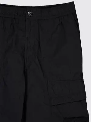 Stone Island Ghost Capsule Cargo Trousers In Recycled Nylon With Badge
