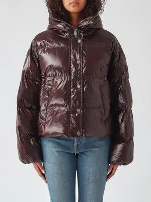 Pinko Impasto Short Quilted Nylon Puffer Jacket With Hood
