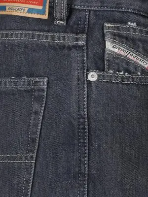 DIESEL® 1996 D-sire Low-rise Wide-leg Jeans In Cotton