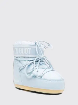 Moon Boot Low Nylon Snow Boots With Logo And Adjustable Laces