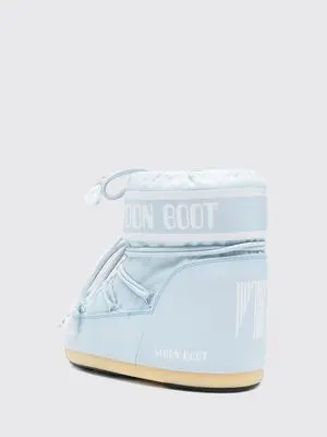 Moon Boot Low Nylon Snow Boots With Logo And Adjustable Laces