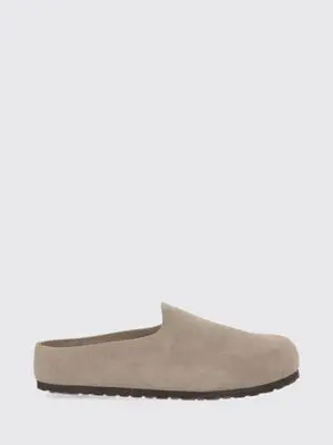 BIRKENSTOCK Amsterdam Suede Mules With Round Toe And Eva Sole