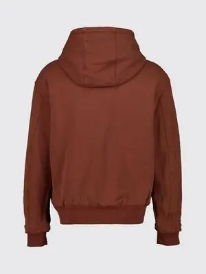 MAISON MARGIELA Cotton-blend Bomber Jacket With Hood And Numeric Logo