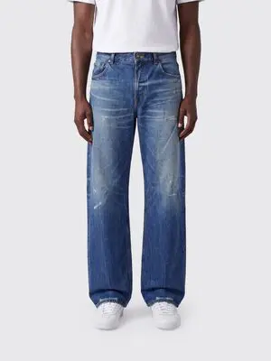 Alexander McQueen Wide-leg Distressed Denim Jeans In A Five-pocket Style - Blue