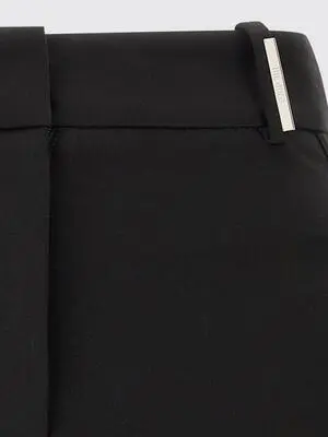 Attico High-waisted Viscose Blend Pencil Mini Skirt With A Slim Fit