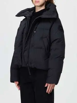 Canada Goose Chilliwack Hooded Cropped Bomber Puffer Jacket - Black