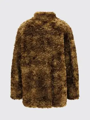 Isabel Marant Étoile Jya Short Double-breasted Faux Fur Coat