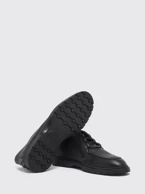 TOD'S Deerskin Chukka Boots With Heel Pebbles And Elastic Laces