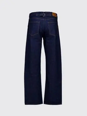 Casablanca Distressed Straight-fit Cotton Denim Jeans
