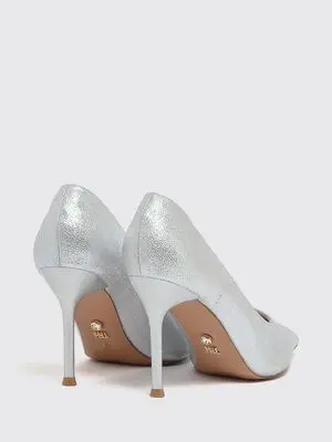 TWENTY FOURHAITCH Faux Leather Stiletto Pumps With Almond Toe