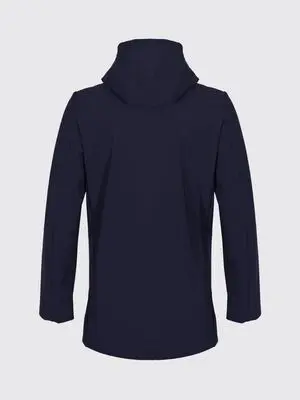 RRD Knee-length Waterproof Parka In Recycled Surflex® Technical Fabric - Blue