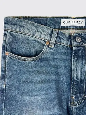 Our Legacy Our Carlson Cut Straight-leg Jeans In Organic Cotton