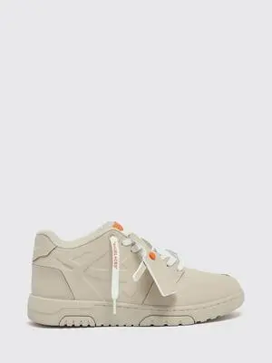 Off-White Out Of Office Molded Low-top Tpu Sneakers With Double Laces - Beige