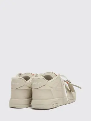 Off-White Out Of Office Molded Low-top Tpu Sneakers With Double Laces - Beige