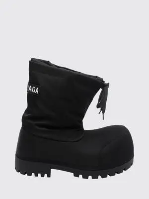 Balenciaga Alaska Outdoor Ankle Boots In Nylon With Notched Sole