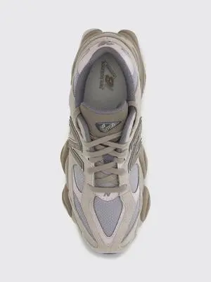 NEW BALANCE 9060 Suede And Mesh Trainers With Abzorb Midsole - Grey