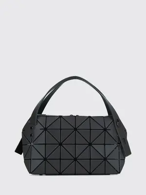 Issey Miyake Nylon Handbag With Zip And Double Adjustable Handle - Grey