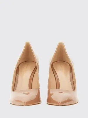 GIANVITO ROSSI Patent Leather High Stiletto Heel Court Shoes With Almond Toe