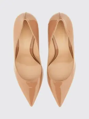 GIANVITO ROSSI Patent Leather High Stiletto Heel Court Shoes With Almond Toe