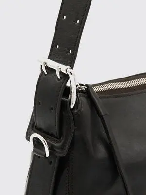 LEMAIRE Calfskin Leather Shoulder Bag With Zip Closure