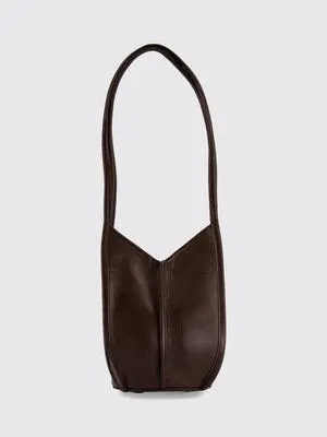 Hereu Calella Distressed Calf Leather Tote Bag With Double Handle